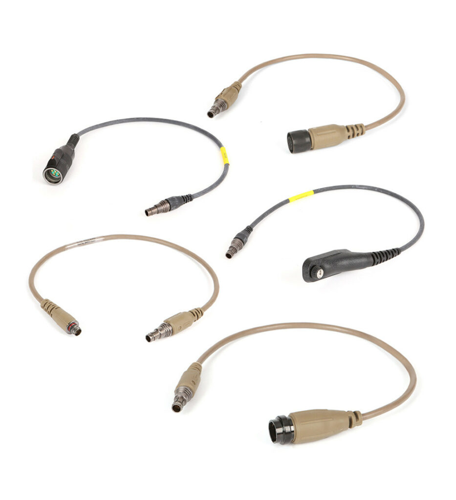 OPS-CORE Push-to-Talk (PTT) Cables - Millbrook Tactical Group Inc.